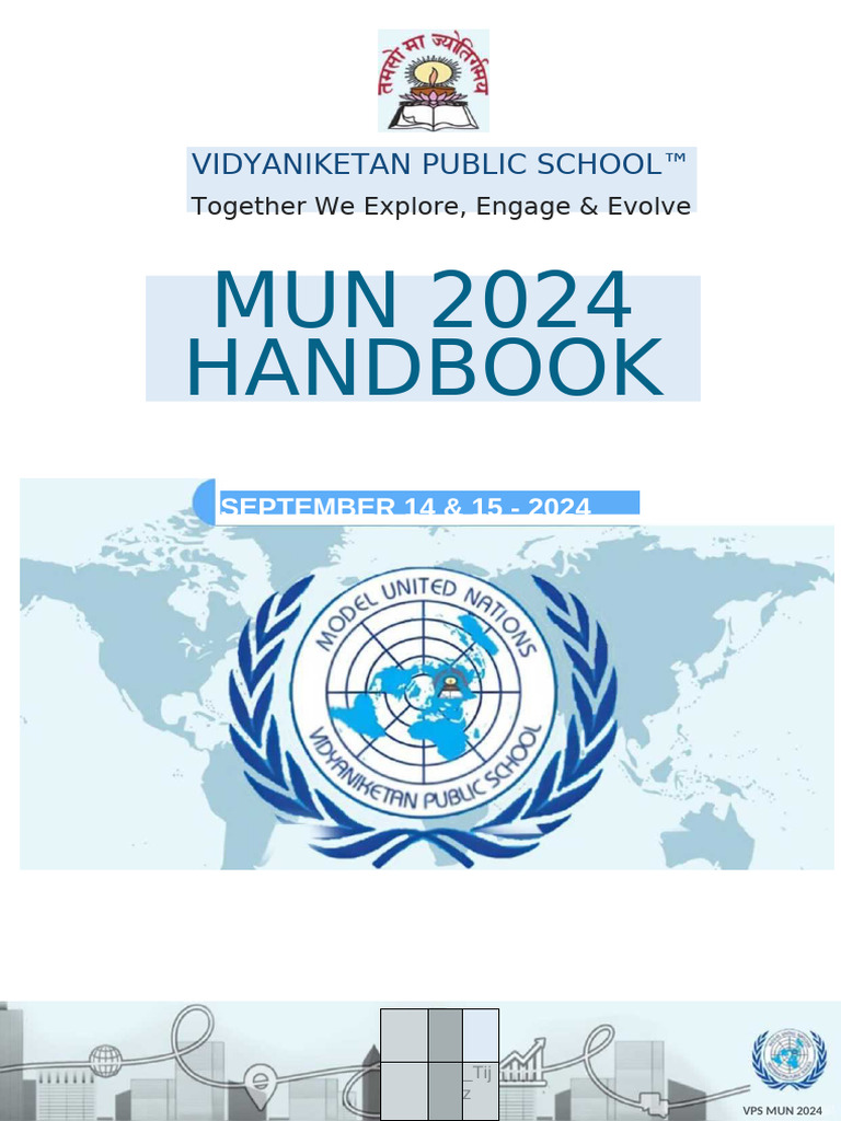 MUN 2024 25 Handbook Final | PDF