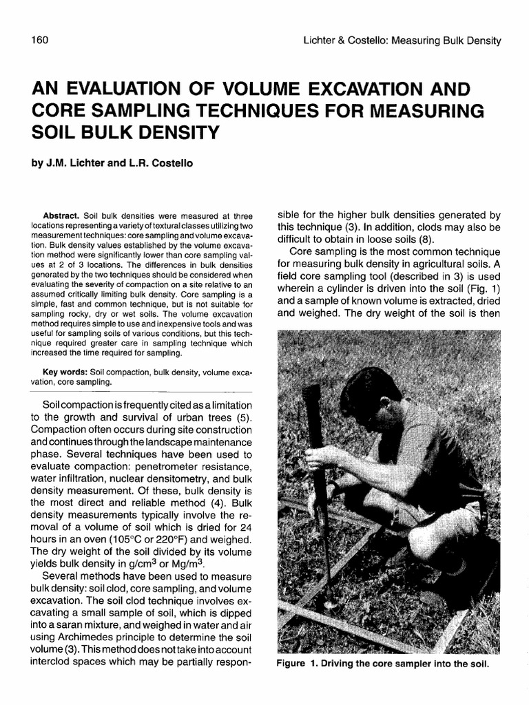 Core Sampling Techniques | PDF