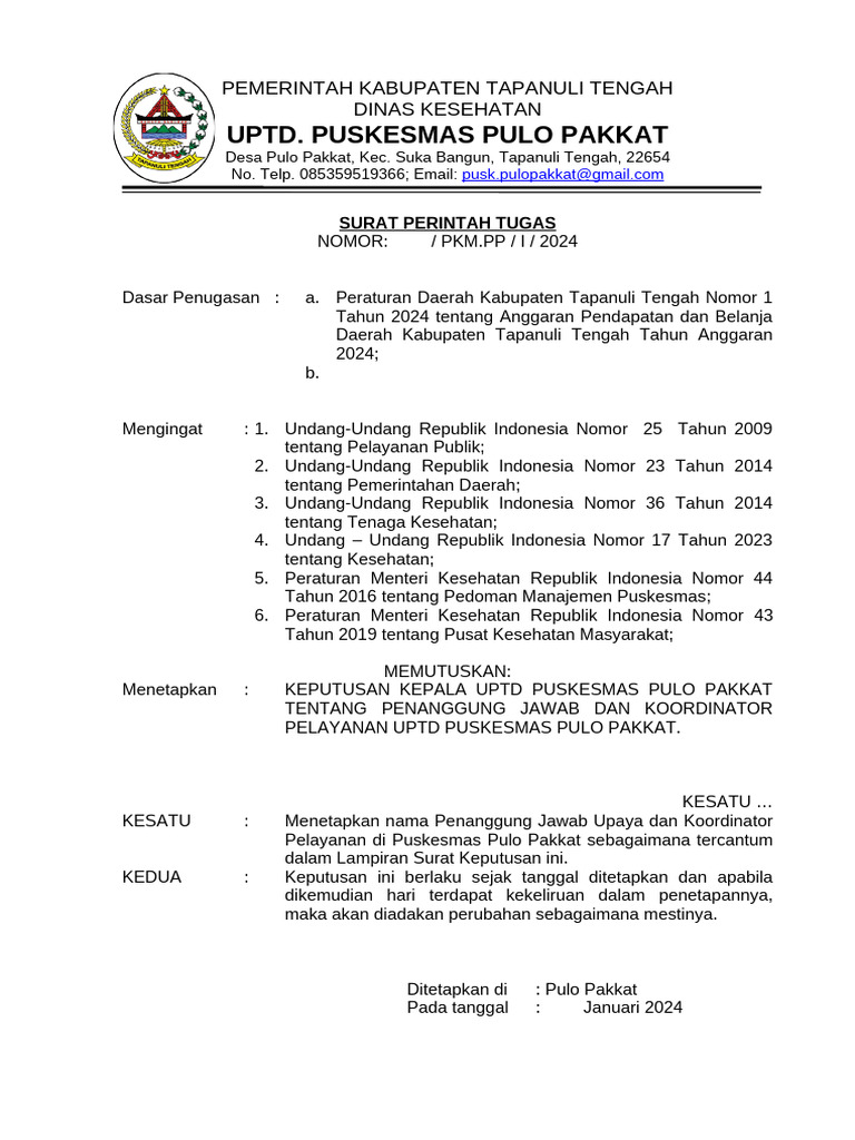 Format SPT BOK | PDF