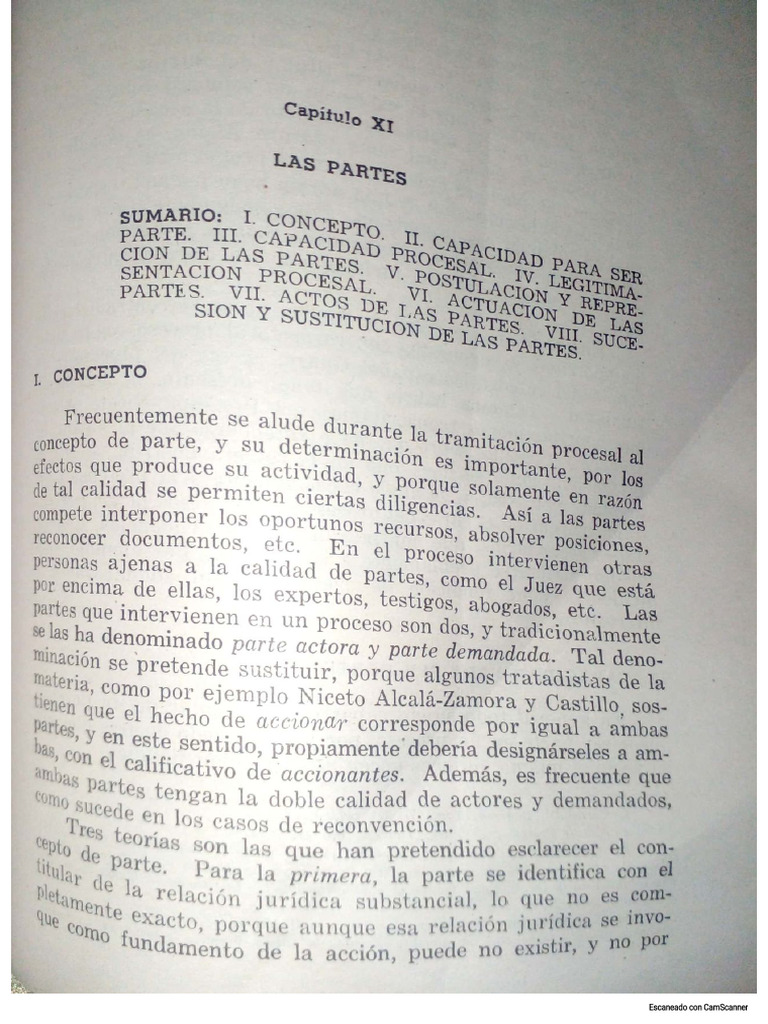 Partes Procesales | PDF