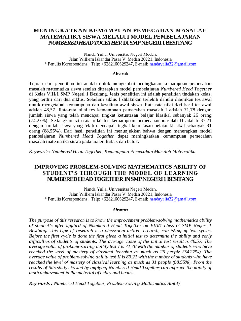 Nanda Yulia-Full Paper | PDF