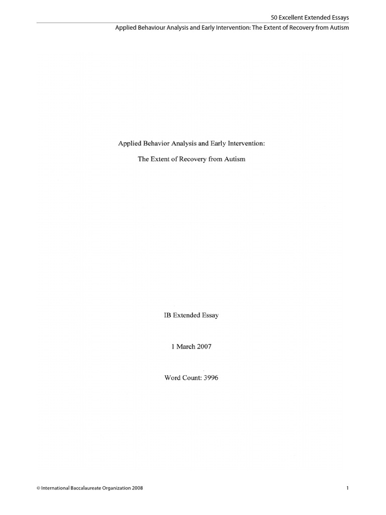 Psych - EE - Sample | PDF