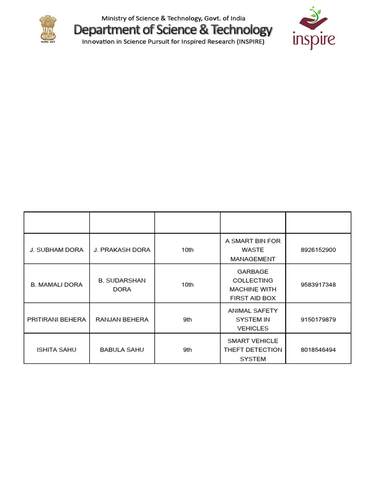 Acknowledgement | PDF