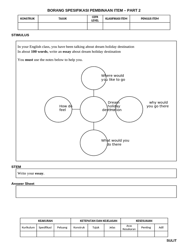 Writing - Part 2 F2 | PDF
