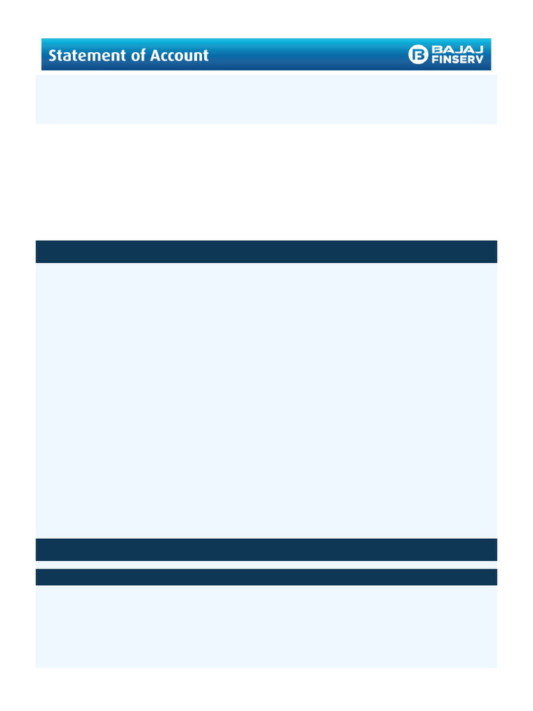 Statement of Account | PDF