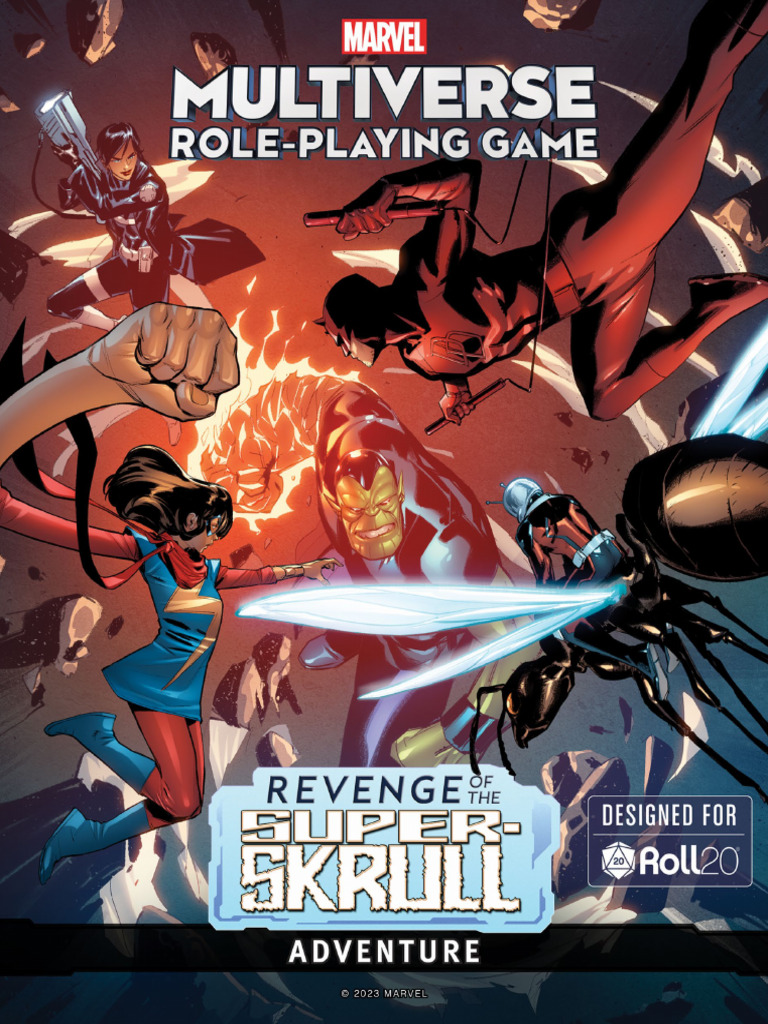 Marvel Multiverse Role-Playing Game Revenge of The Super-Skrull (Marvel ...