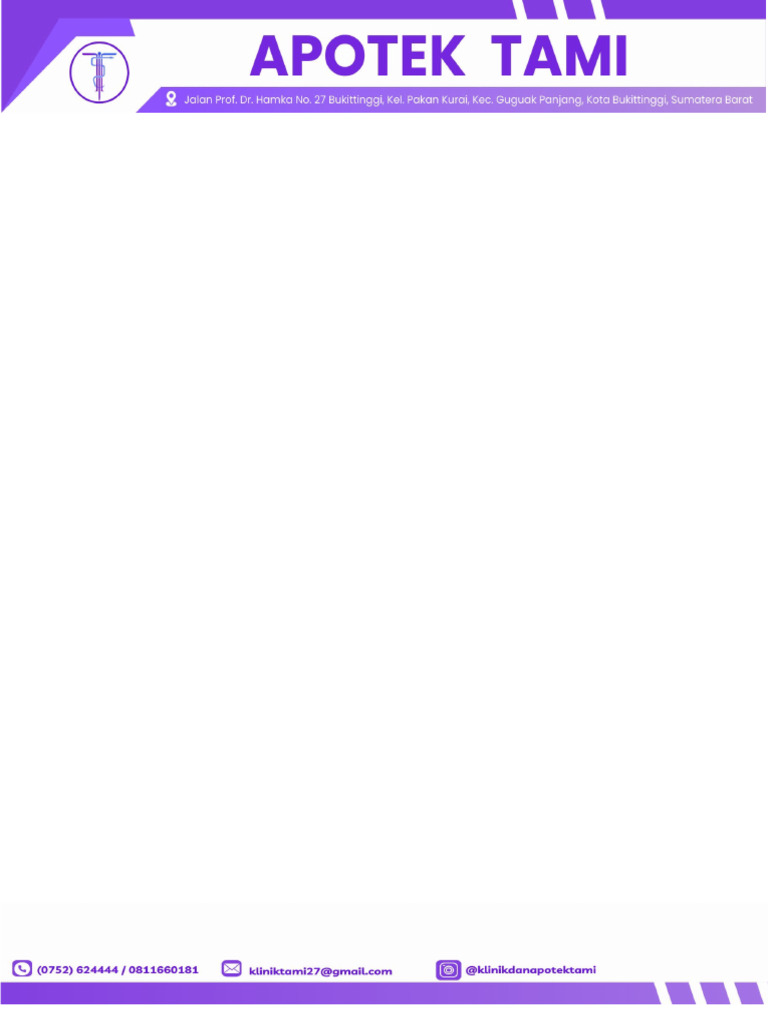 KOP SURAT APOTEK | PDF