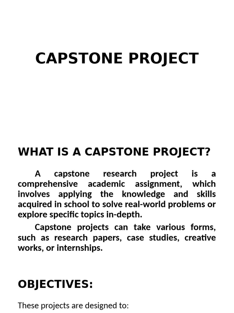 Capstone Project | PDF