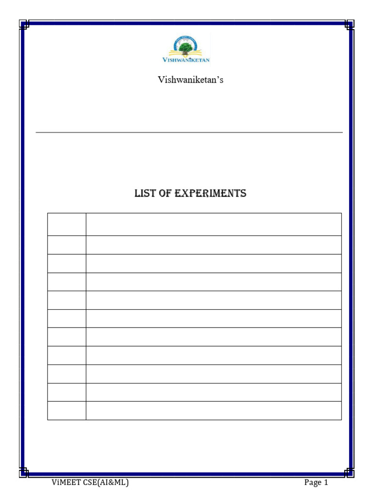 DWM Lab Manual | PDF
