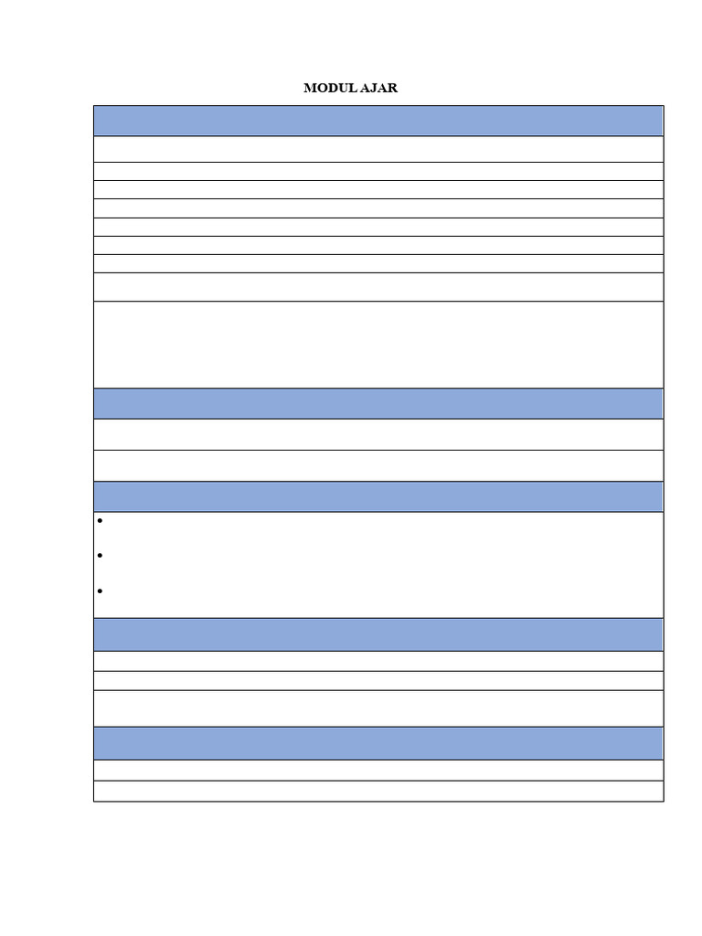 Modul Ajar Ujian PPL Rida Julia 2 | PDF | Karier & Perkembangan | Sains & Matematika