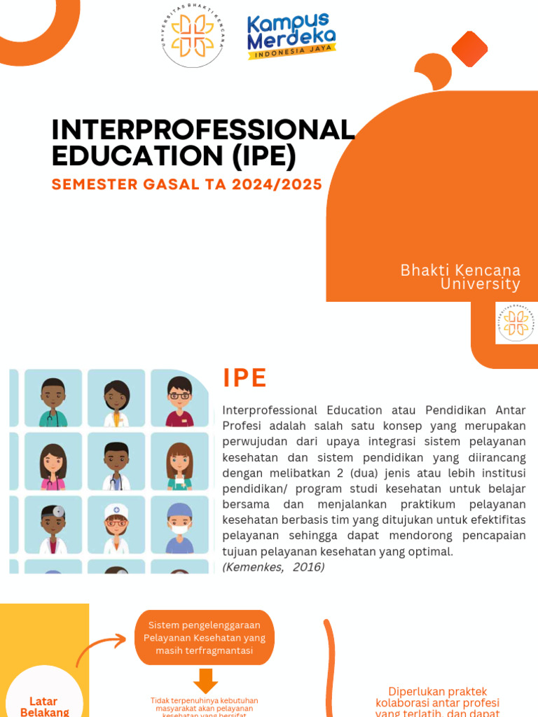 IPE (RPS), Peran Dan Tanggung Jawab Mahasiswa Antar Profesi | PDF