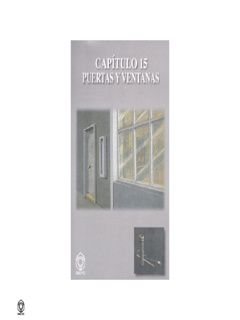 Capitulo15 Puertas y Ventanas | PDF