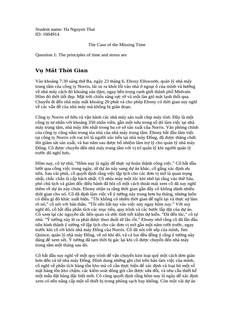 The Case Of The Missing Time Pdf 