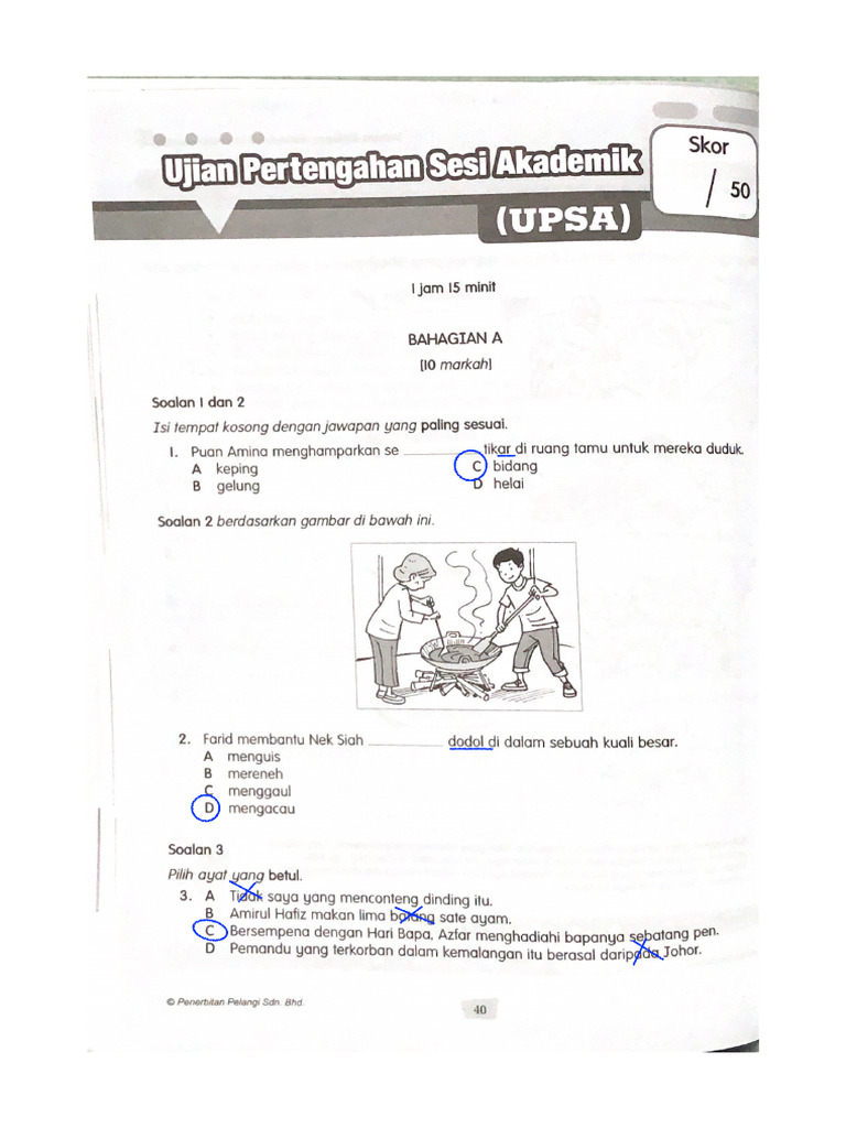 A6:sjkc BM Modul Lengkap Pbd5 Ujian Upsa 250924 | PDF