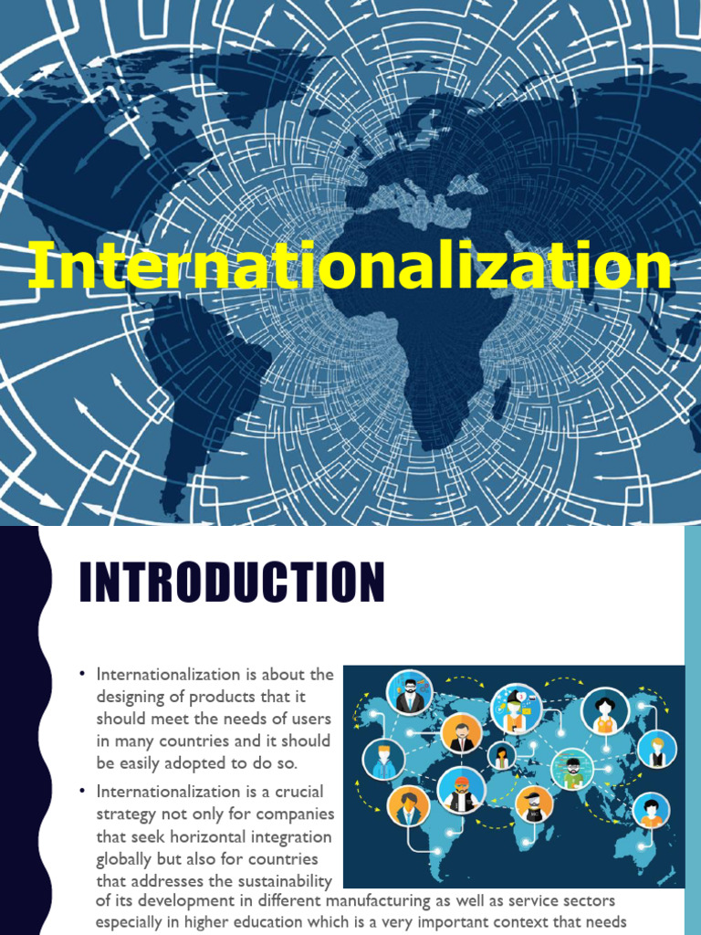 Internationalization in Terms of Physical Planning | PDF ...