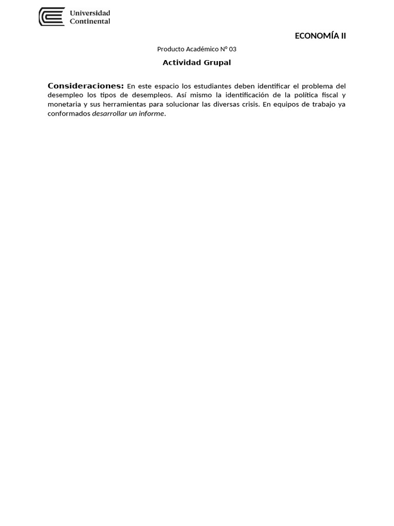 PA 03 ECONOMIA II - 2024 (1) | PDF