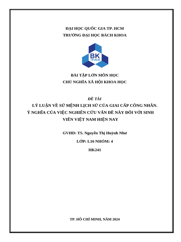 L16 - Nhóm 4 - Chủ đề 1 | PDF