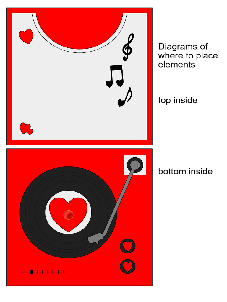 Music Gift Box Template | PDF