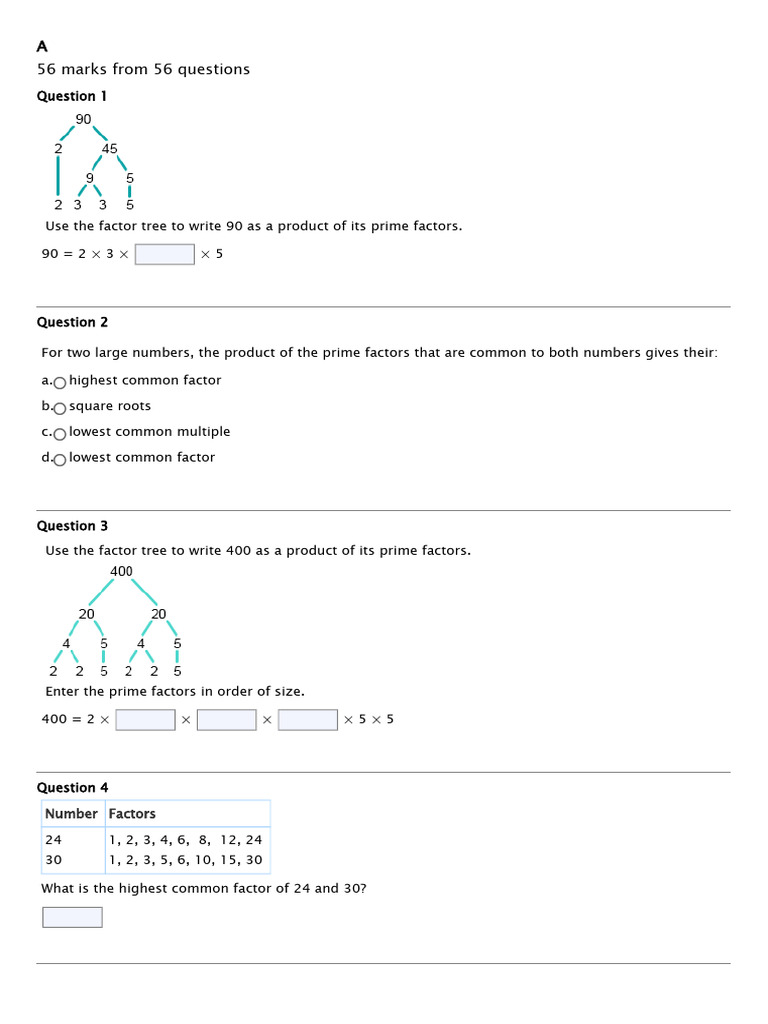 maths worksheet | PDF