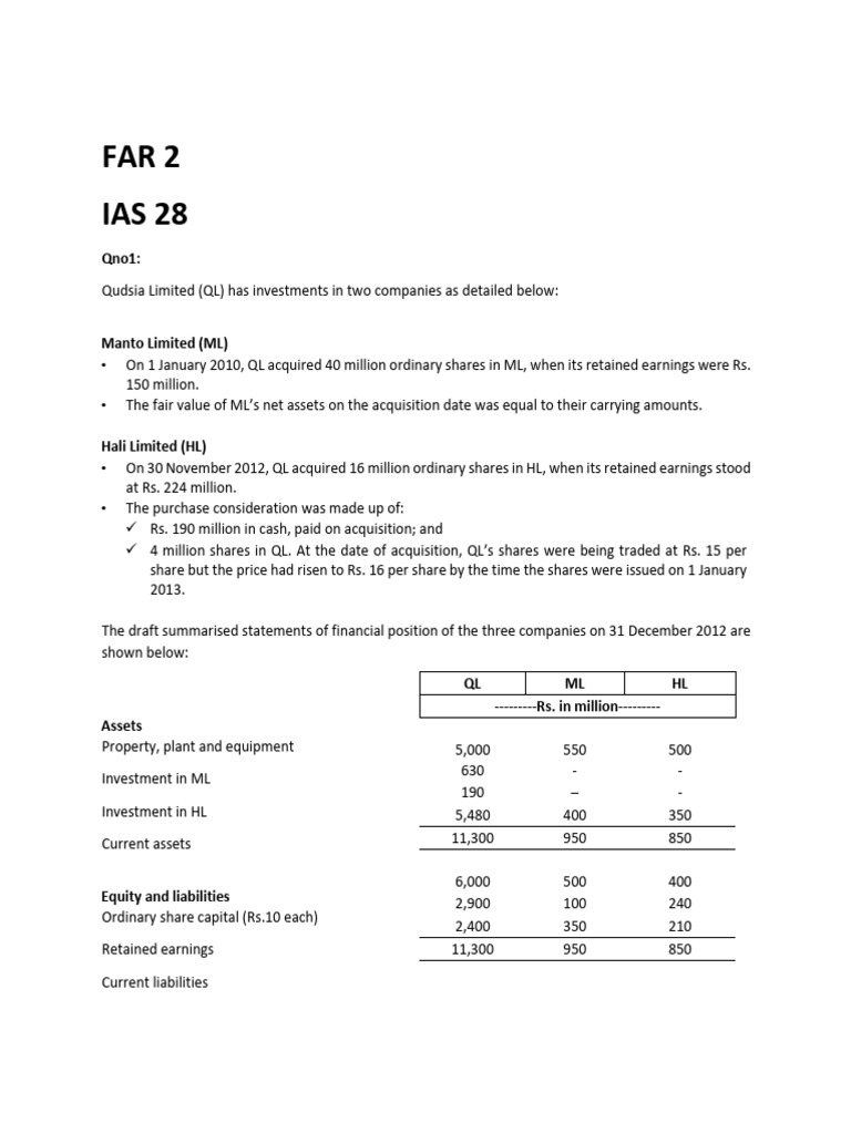 Question Paper Ias 28 | PDF