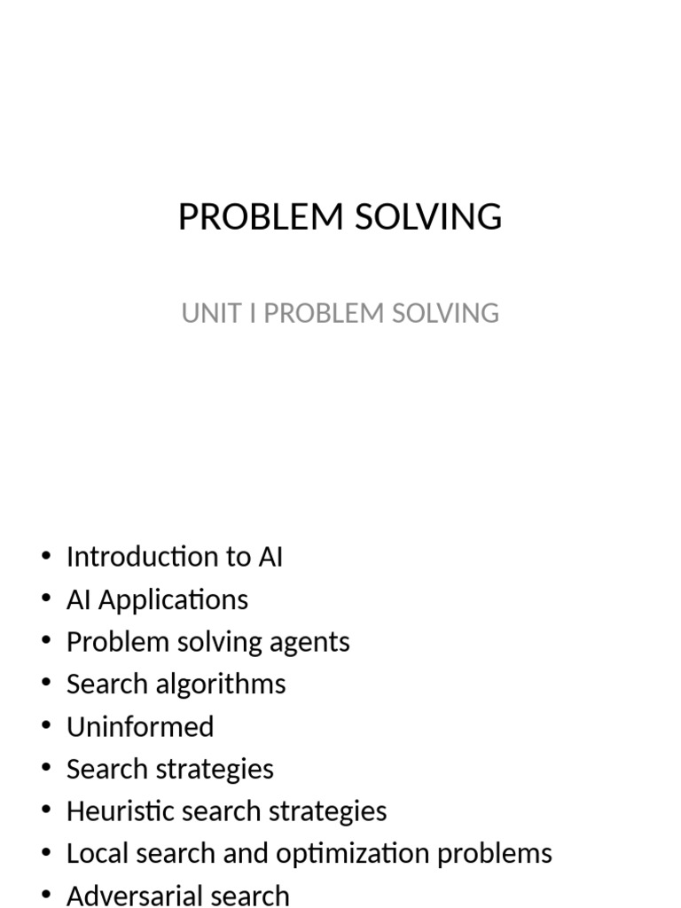 Aiml Class PPT Unit 1 | PDF | Artificial Intelligence | Intelligence (AI) & Semantics