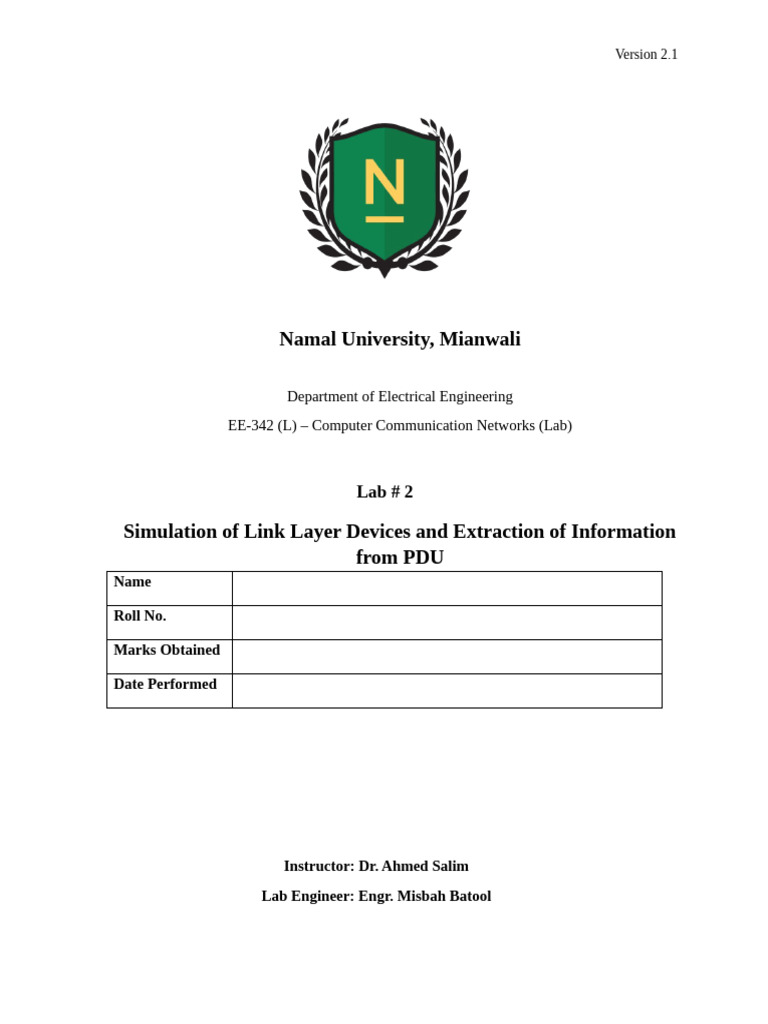 Lab02 CCN | PDF
