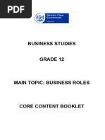 Grade 12 Business Ethics & Professionalism Notes | PDF | Taxes | Employment