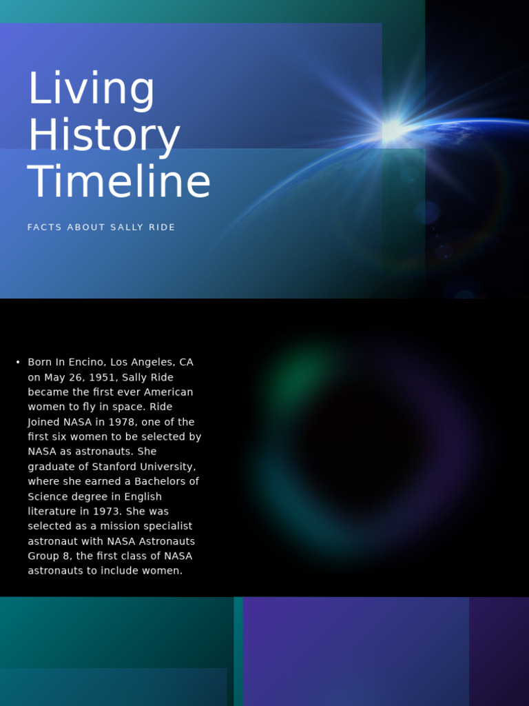 Living History Timeline | PDF
