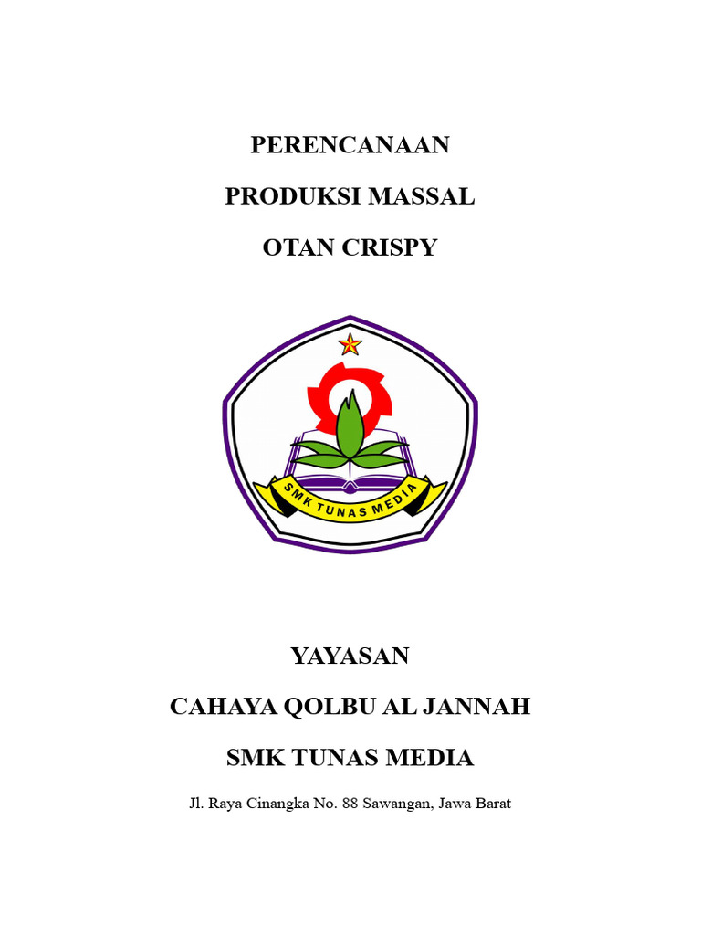 Proposal Produksi Massal | PDF