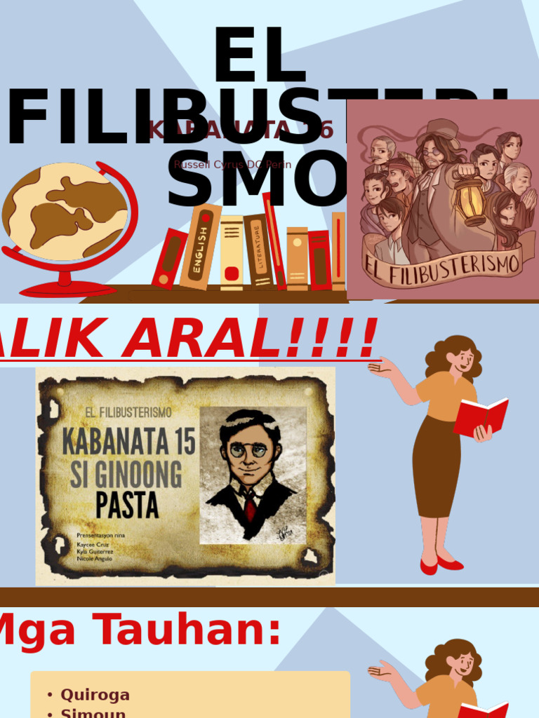 Blue Red Brown Illustrative English Understanding Context Presentation ...