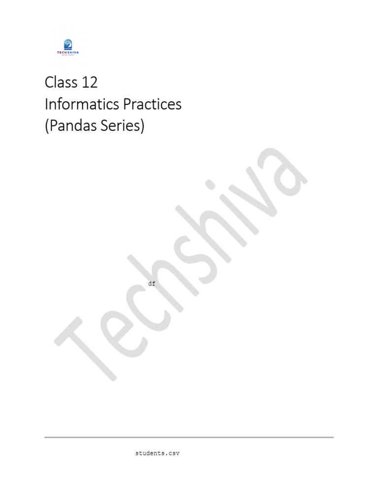 Class 12 ip test | PDF