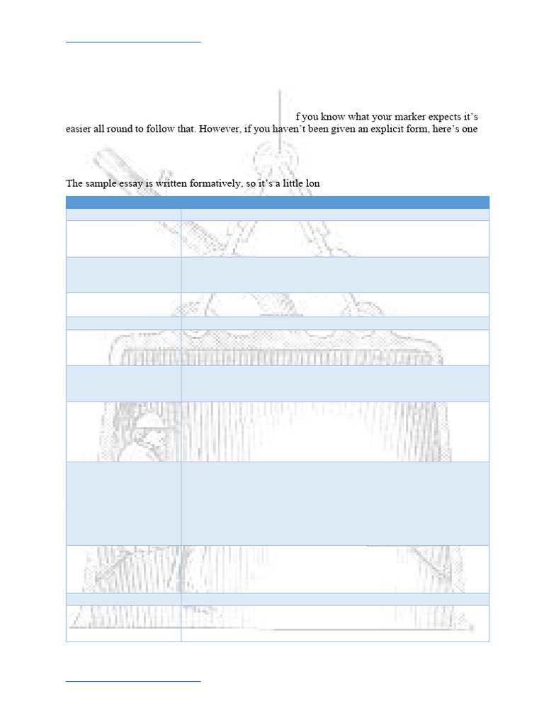 Senior Essay Writing For English: Section Purpose | PDF
