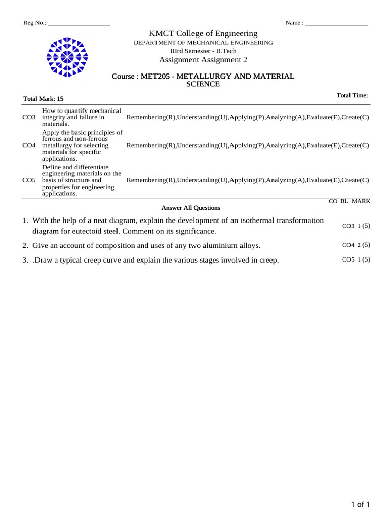 Exam Assignment Assignment 2 | PDF