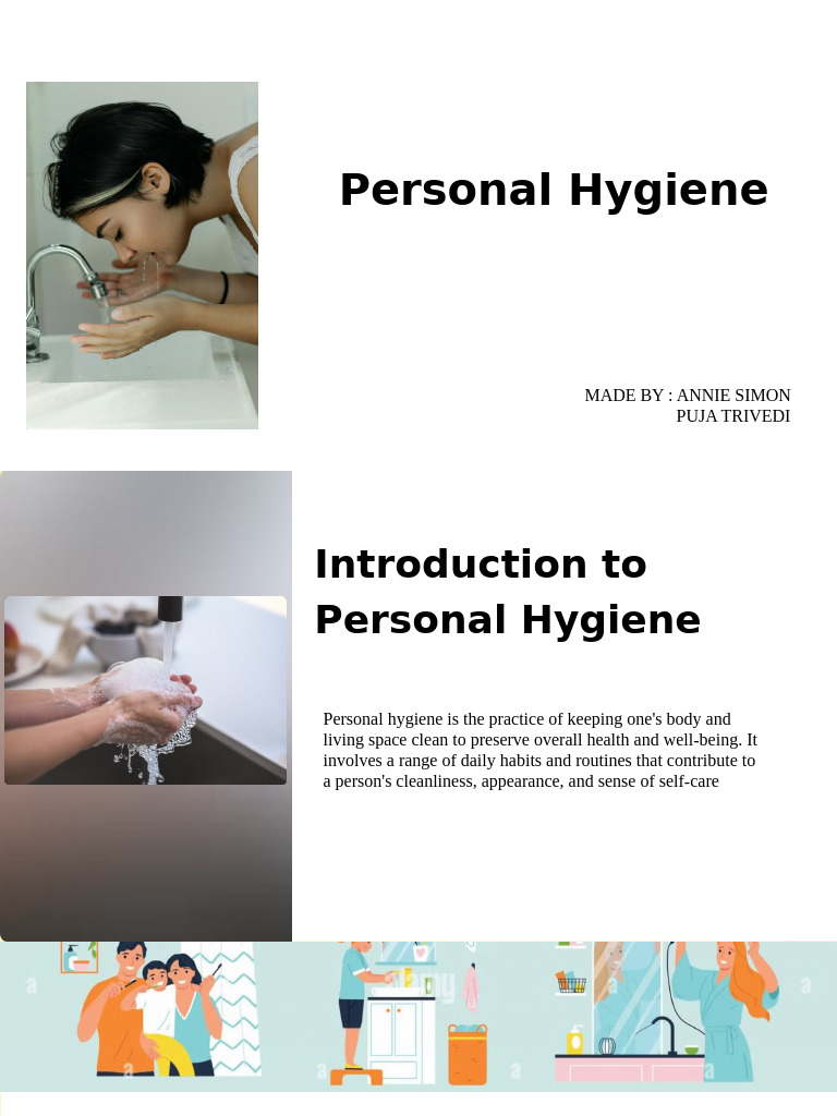 Introduction To Personal Hygiene - PPT | PDF