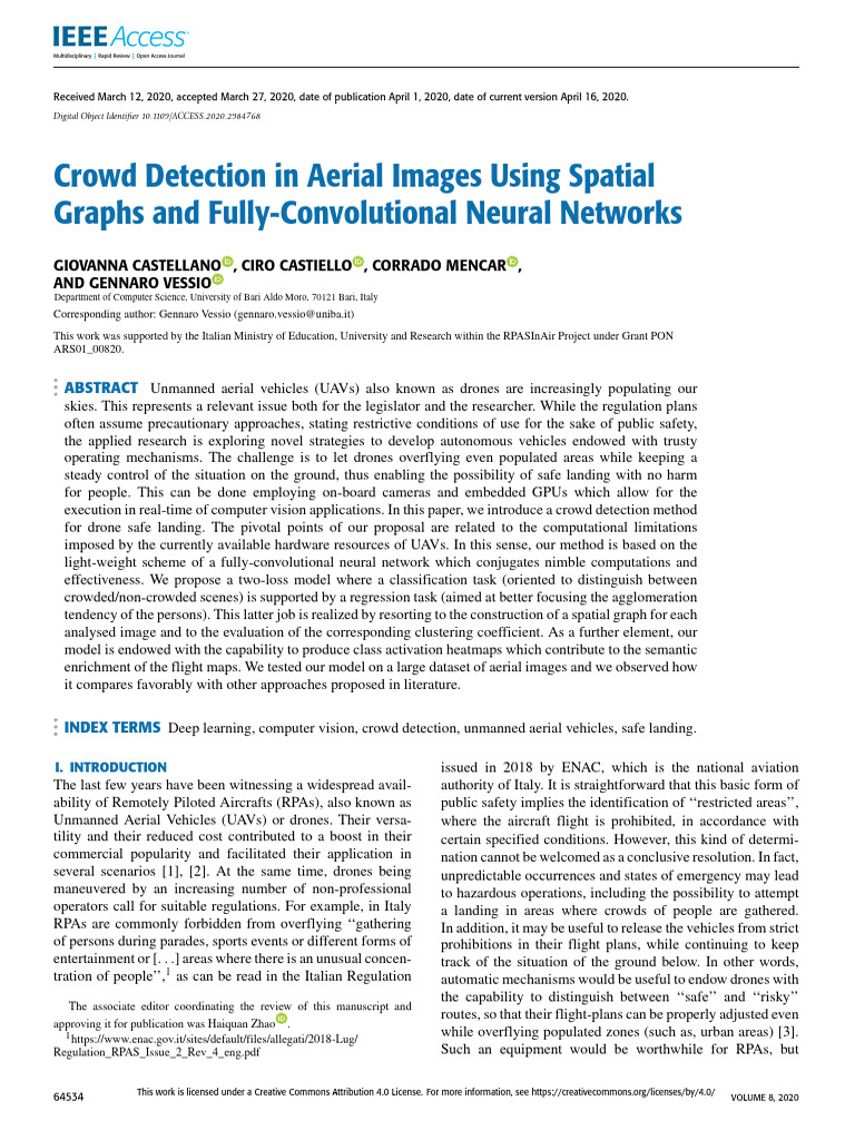Crowd Detection in Aerial Images Using Spatial Graphs and Fully ... Crowd Detection in Aerial Images Using Spatial Graphs and Fully ...