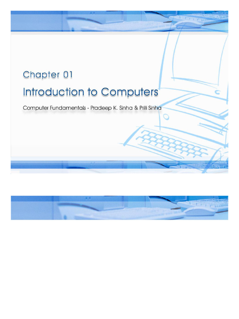 Computer Fundamentals by Sinha and Sinha | PDF