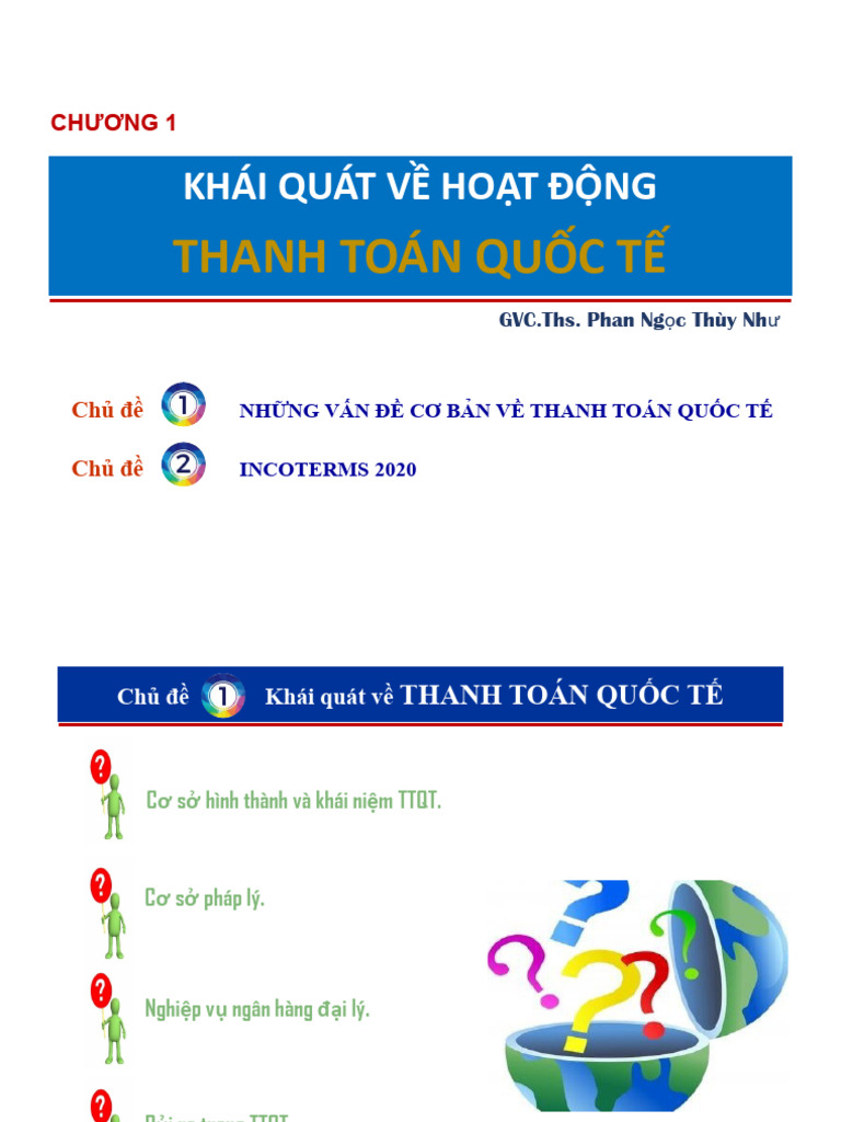 TTQT-C1-KhÃ¡i Quã¡t Vá - TTQT | PDF