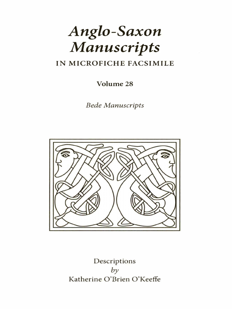 Anglo-Saxon Manuscripts: in Microfiche Facsimile | PDF