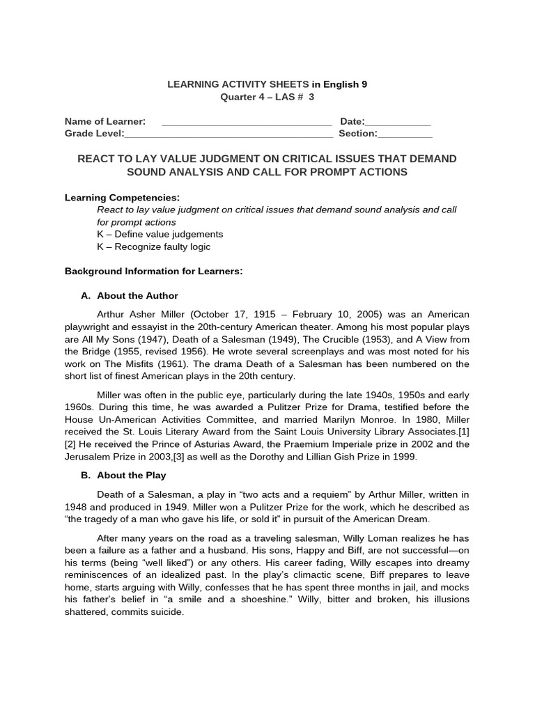 React To Lay Value Judgment On Critical Issues That Demand Sound ...