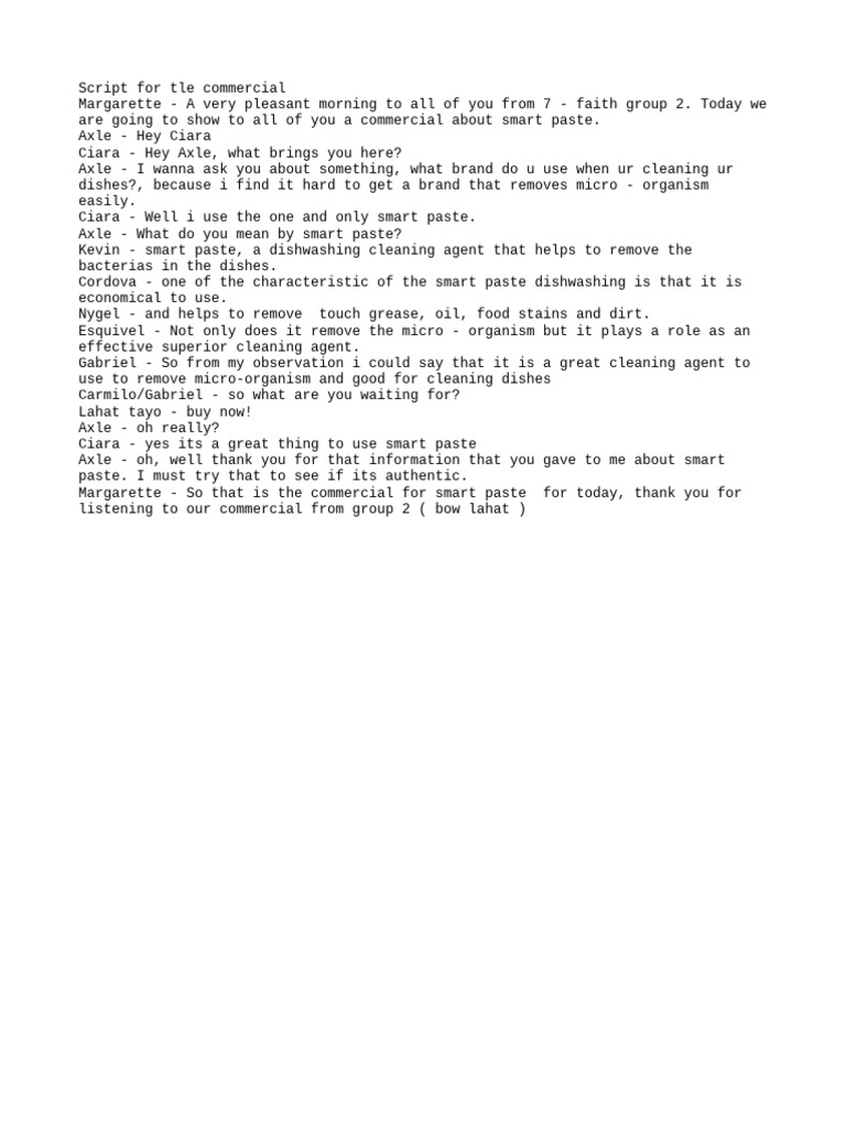 Script for tle-WPS Office | PDF