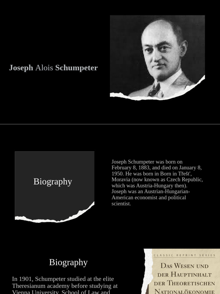 Joseph Alois Schumpeter | PDF