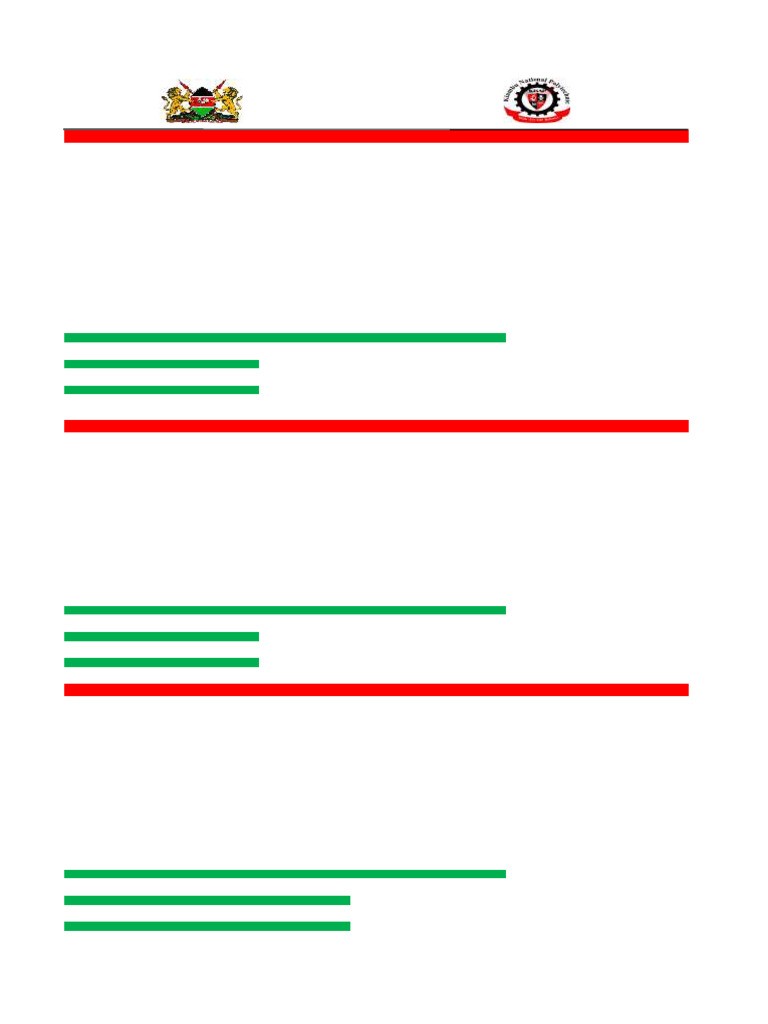 Kinap Fees Stucture Per Department-Programme 2024 | PDF