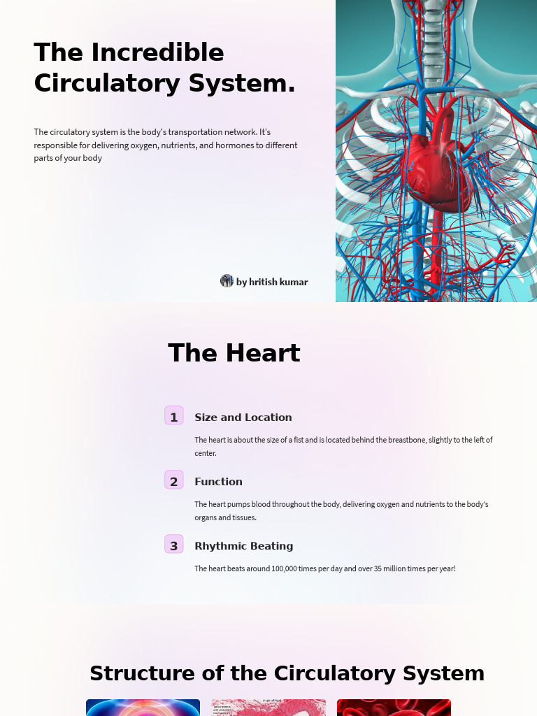 The Incredible Circulatory System (2) | PDF