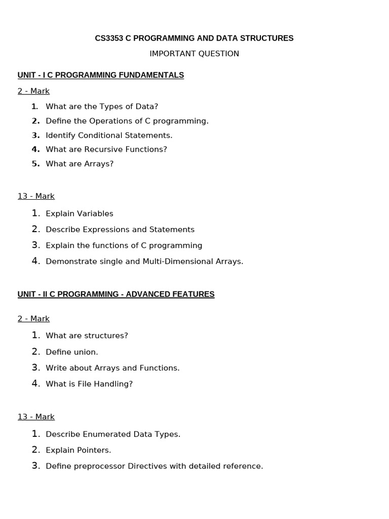 CPDS QB 2M&16M | PDF
