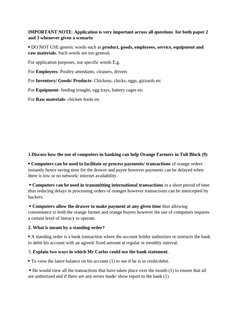 Revision Questions | PDF