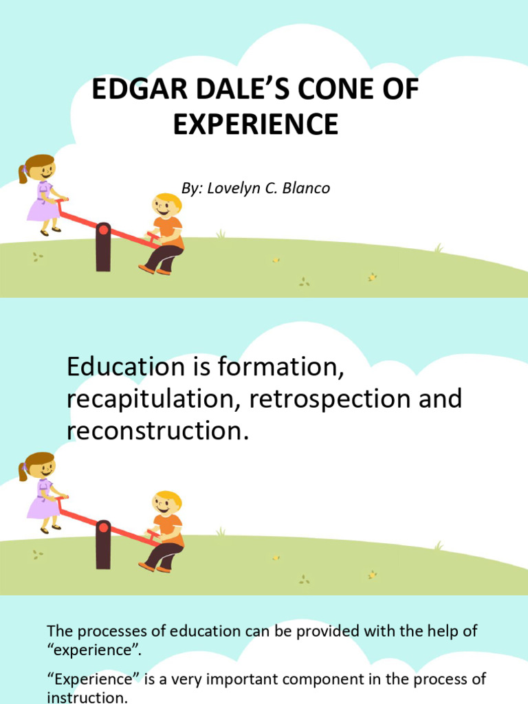 Edgar-Dales-Cone-of-Experience | PDF