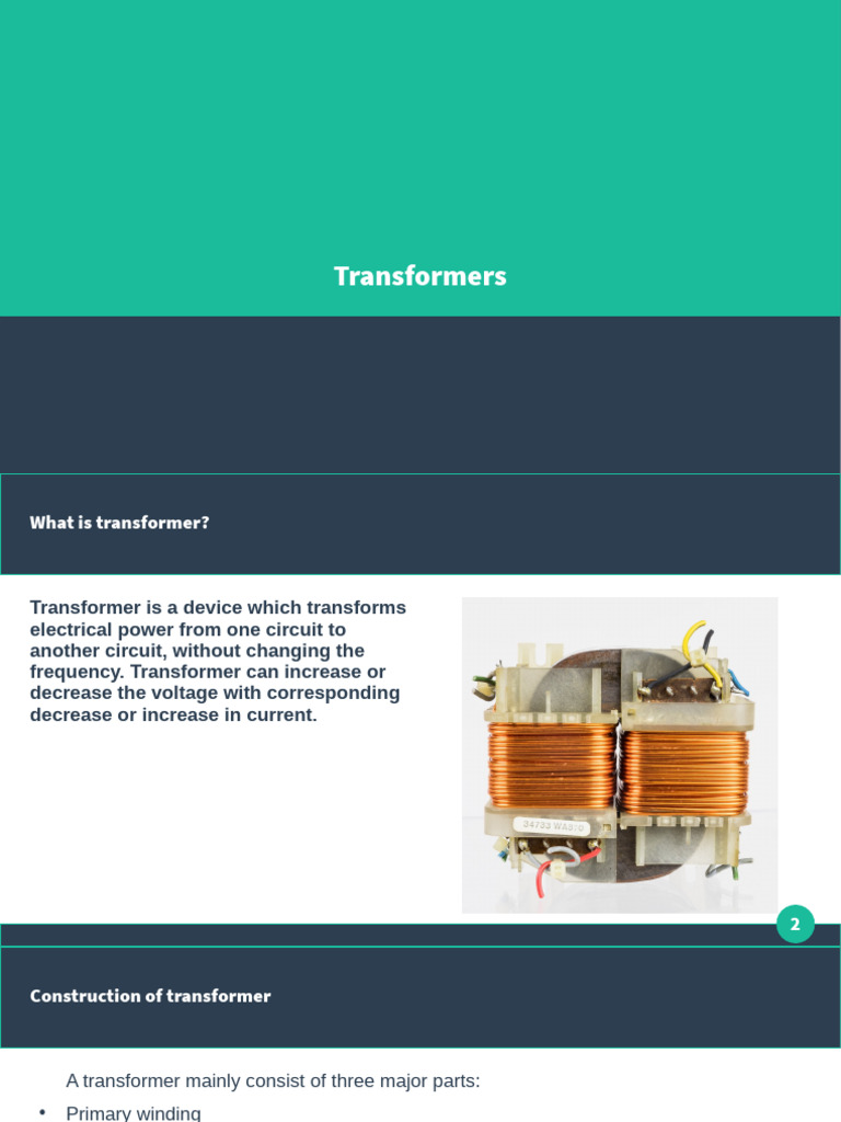 Transformer | PDF