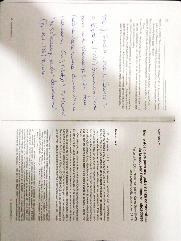 Educacion Democratica | PDF