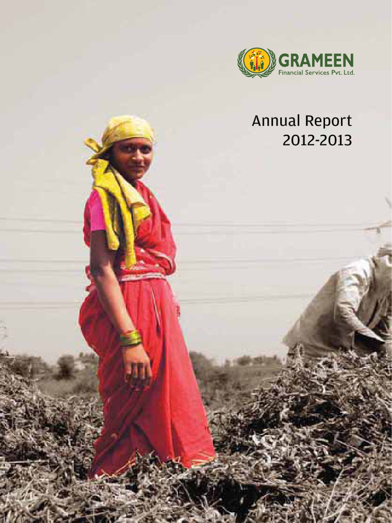 CreditAccess Grameen - Annual Report - FY 2012 13 | PDF