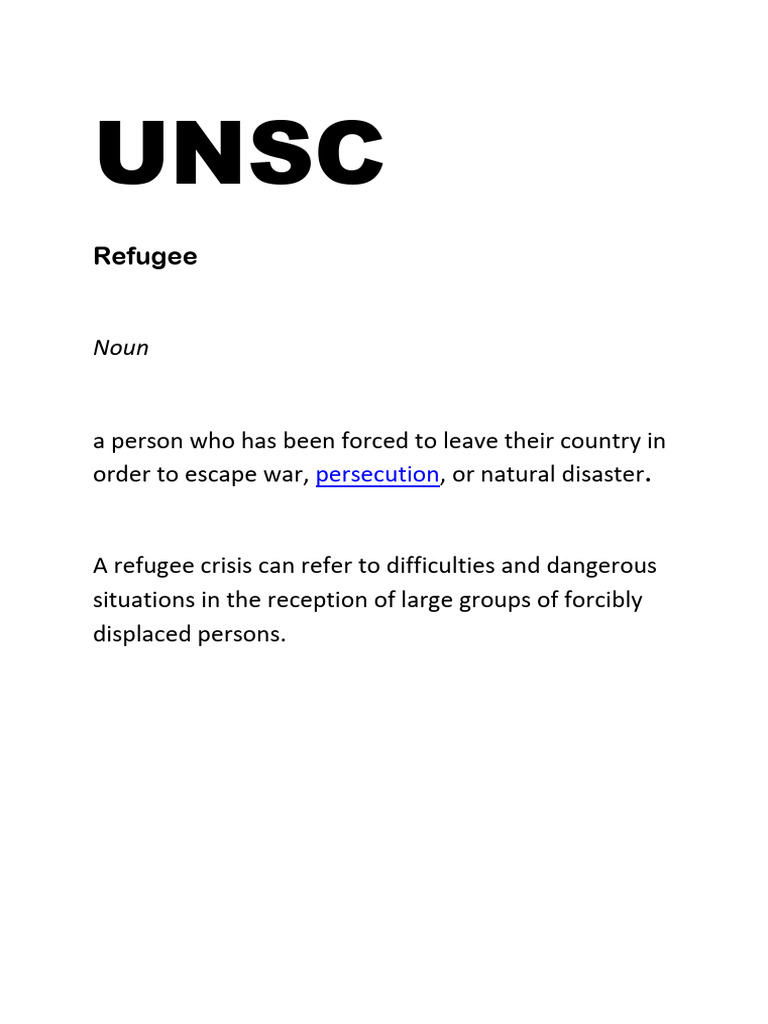 UNSC | PDF
